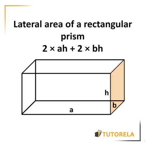 Lateral Surface Area Of A Rectangular Prism Tutorela