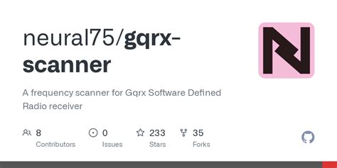 Github Neural75gqrx Scanner A Frequency Scanner For Gqrx Software
