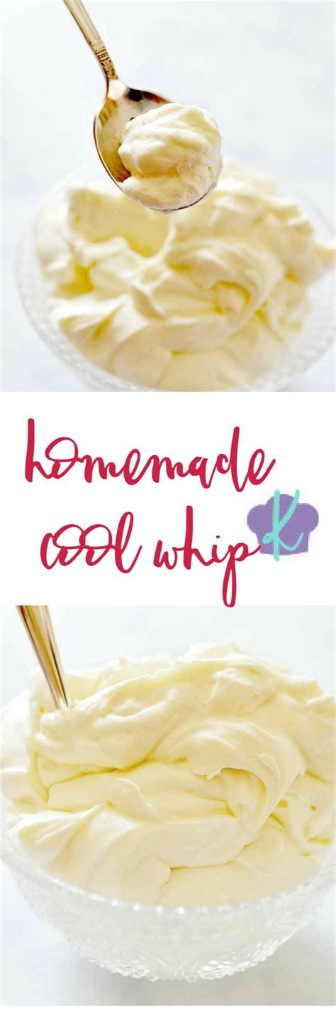 How To Make Homemade Cool Whip Kitchen Meets Girl