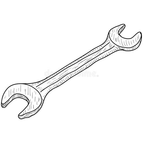 Engineering Drawing Bolt White Background Stock Illustrations 432