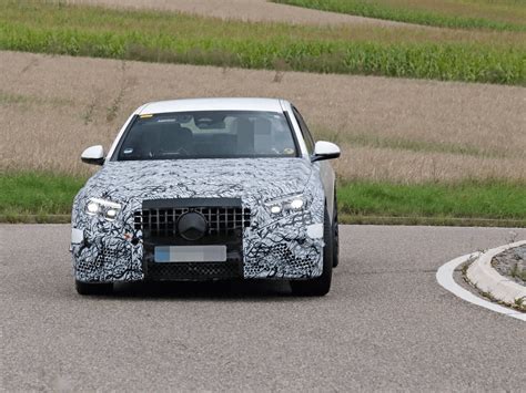 2024款梅赛德斯amg E53 最新谍照曝光 搜狐大视野 搜狐新闻