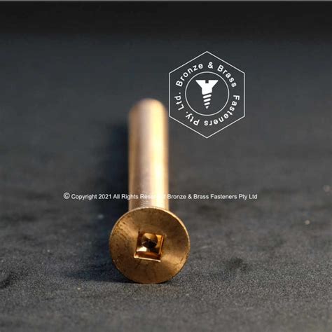 Silicon Bronze Machine Screws Bronze And Brass Fasteners Pty Ltd