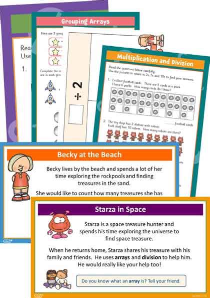 Using Arrays Lesson Pack Year 1 Cgp Plus