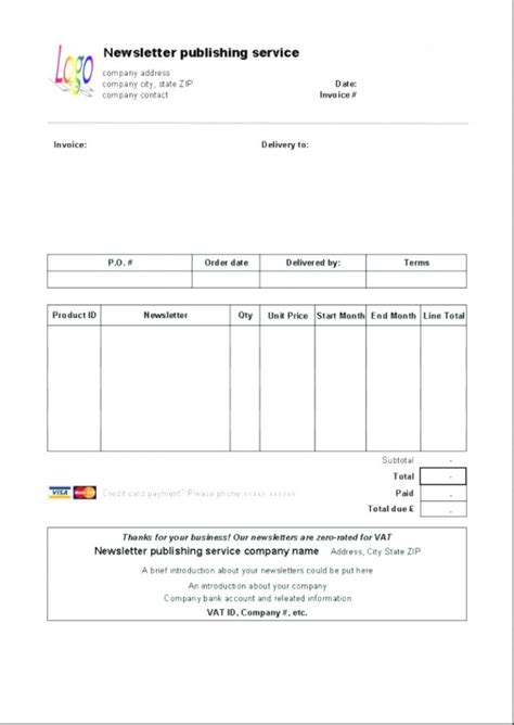 Invoice Template For Libreoffice Office Free Open Fice Inside Libreoffice Invoice Template