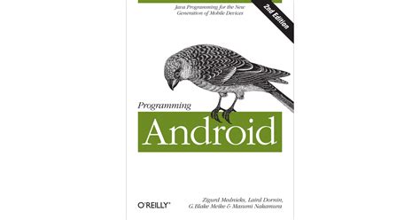Programming Android 2nd Edition Book