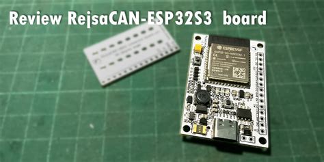 programming rejsacan esp32 s3 can bus board with arduino for car