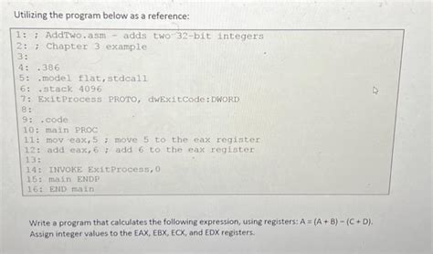 Solved Write A Program That Calculates The Following Chegg
