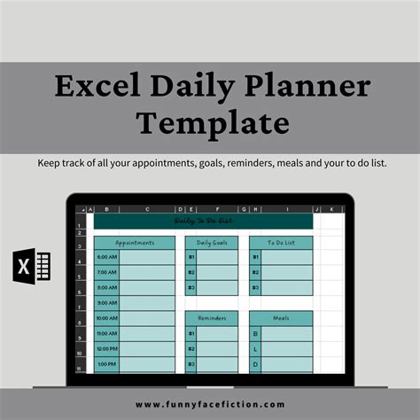 Excel Daily Planner Template Daily Planner Template Excel Day Planner