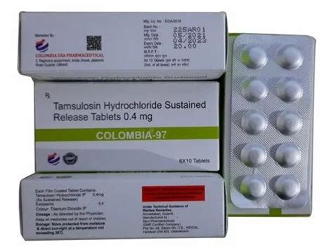 40mg Tamsulosin Hydrochloride Sustained Release Tablet At Best Price In