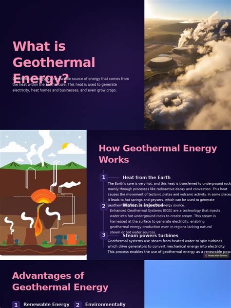 Understanding Geothermal Energy Basics Pdf Geothermal Energy
