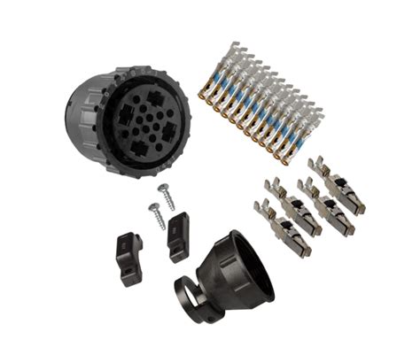 16 Way Amp Lock Ring Pwr Sig Connector Kit Socket Sz 23 Crushinag