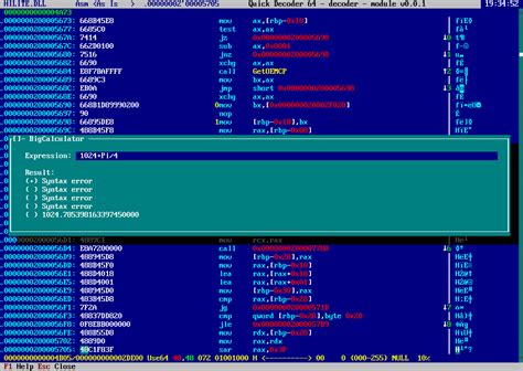 Flat Assembler Quick Decoder 64 Hex Editor For Dos And Windows