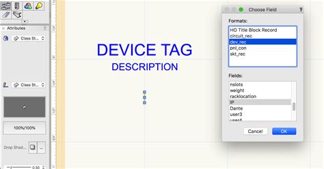 Device Custom Fields Connectcad Vectorworks Community Board