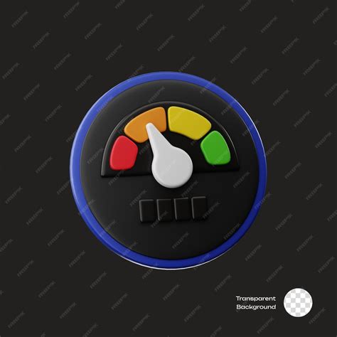 Premium Psd Speedometer Game Racing 3d Icon