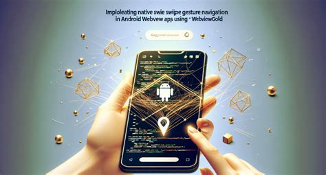 Implementing Native Swipe Gesture Navigation In Android Webview Apps Using Webviewgold Convert