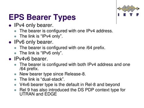 PPT IPv In GPP Evolved Packet System Draft Korhonen V Ops Gpp Eps PowerPoint