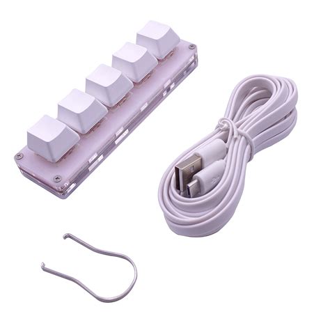 Buy Mini Key USB Keypad Macro Programmable Mechanical Gaming Keyboard One Handed Hot Swappable