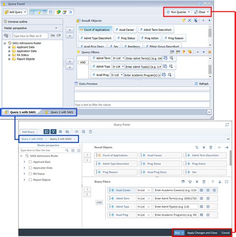 BusinessObjects Function Changes Design Mode Data Analytics