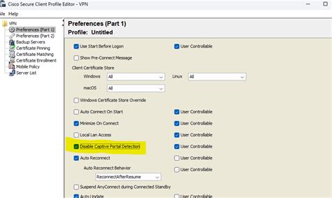 Solved Re Anyconnect Captive Portal The Meraki Community