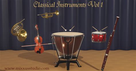 Classical Instruments Vol 1 3d 道具 Unity Asset Store