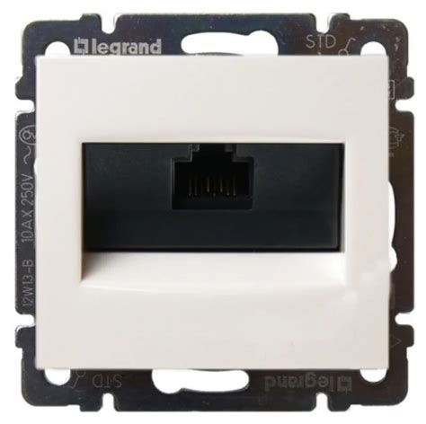 Розетка Rj45 Utp кат 5е 1 вых Валена бел купить с доставкой по выгодным ценам в интернет