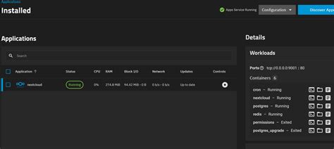 Ix Apps Nextcloud Logging Issue Apps And Virtualization TrueNAS Community Forums