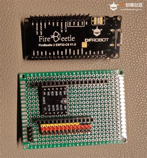 手搓一个firebeetle Esp32 C6开发板扩展板 Df创客社区