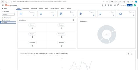 unable to create new unattended machine in the latest orchestrator