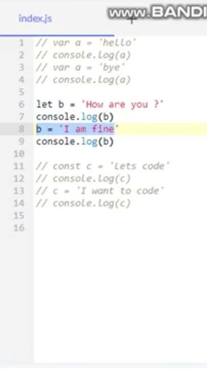 difference between var let and const injavascript coding javascript codingtutorial shorts