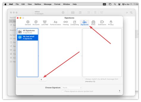 How To Add A New HTML Email Signature In Apple Mail On Mac Word To HTML