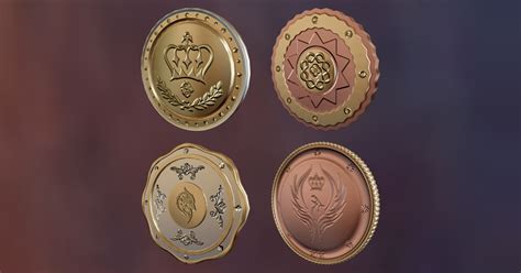 Metallic Coins Pack02 3d 소품 Unity Asset Store