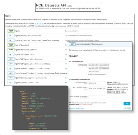 Programmatic Access To Gene Data Using Datasets Command Line And Api Ncbi Insights