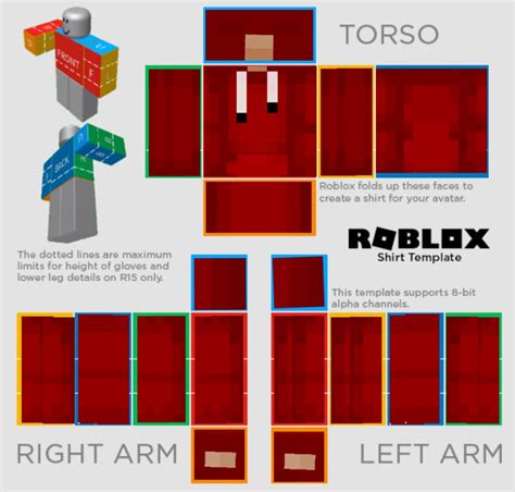 Создать мем Roblox Template роблокс шаблон макет для одежды в роблокс Картинки Meme