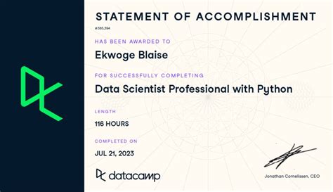 Ingressive4good Datacamp Datascientist Ekwoge Blaise