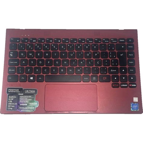 Teclado Touchpad Compat Vel Notebook Positivo Motion Red Q C Shopee Brasil