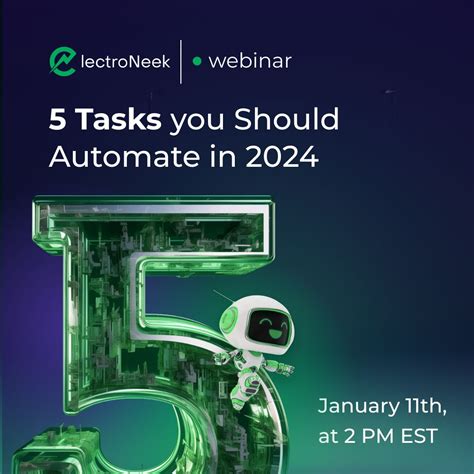 Electroneek On Linkedin Automation Webinar Innovation Signup Digitaltransformation Tech Rpa…