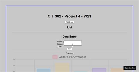 Plot Examples CodeSandbox
