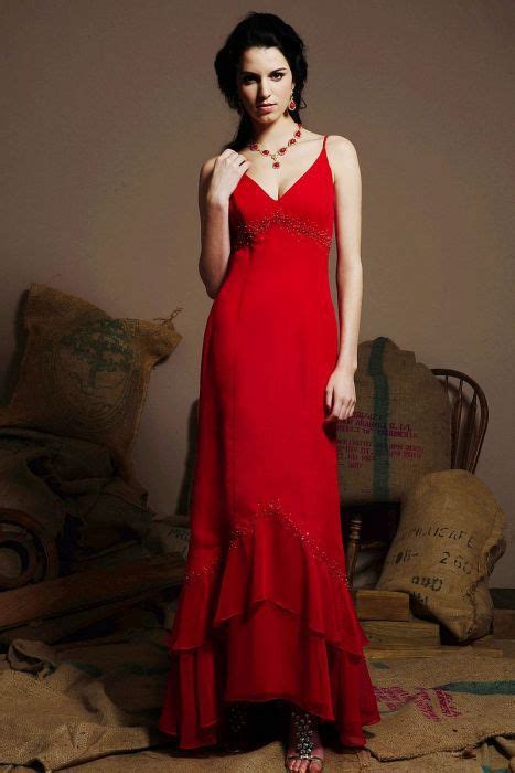 Red Hot Girls In Red Hot Dresses 30 Pics