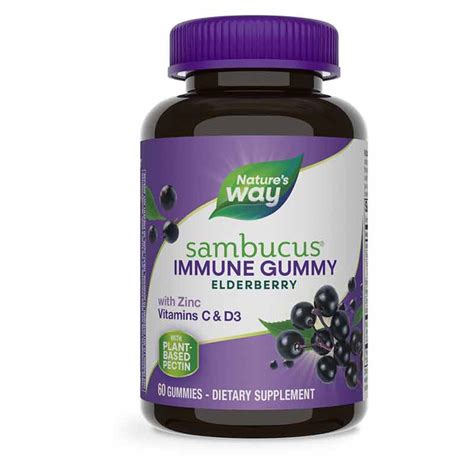 Sambucus Elderberry Gummies Natures Way