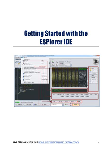Getting Started With The Esplorer Ide Rui Santos Pdf Pdf