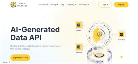 Token Metrics Crypto Data Api Overview Coincodecap