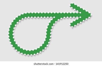 Text Box Arrow Stock Vector Royalty Free