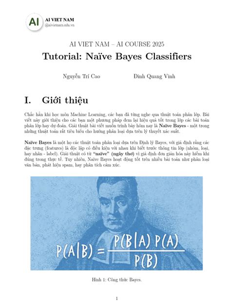 M02w04 Reading Bernoulli Naive Bayes V3 Pdf