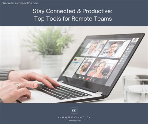 Remotework Collaboration Productivity Techtools Characters
