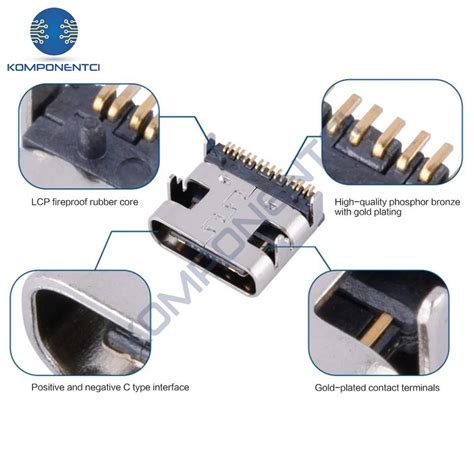 ic 266b 4 type c Şase dişi 16 pin komponentci