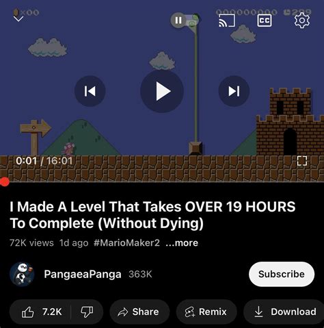 This Mario Maker Level No This Is Not An Exaggeration R Foundsatan