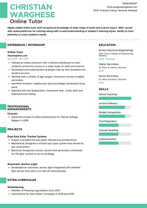 Sample Resume Of Salesforce Developer With Template And Writing Guide
