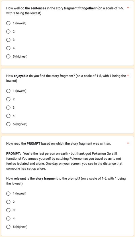 The Lower Part Of The Interface In Open Ended Story Generation Download Scientific Diagram