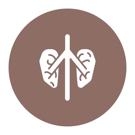 Premium Vector Lungs Vector Illustration