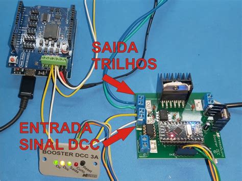Expresso Arduino Projetos Para Dar Vida A Sua Maquete Ferroviária Booster Dcc 3a
